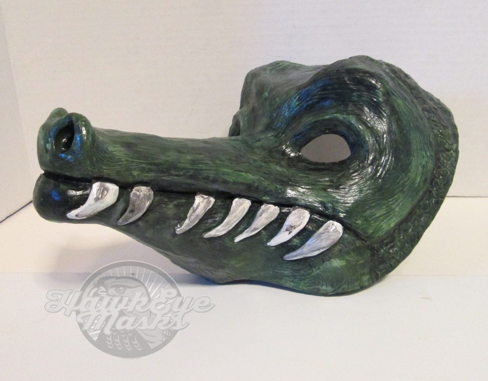 Alligator Mask Gator Mask Reptile Masquerade Mask Adult - Etsy