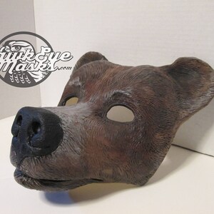 Bear Mask, Brave, Grizzly Bear Mask, Wildlife, Forest, Animal Costume ...