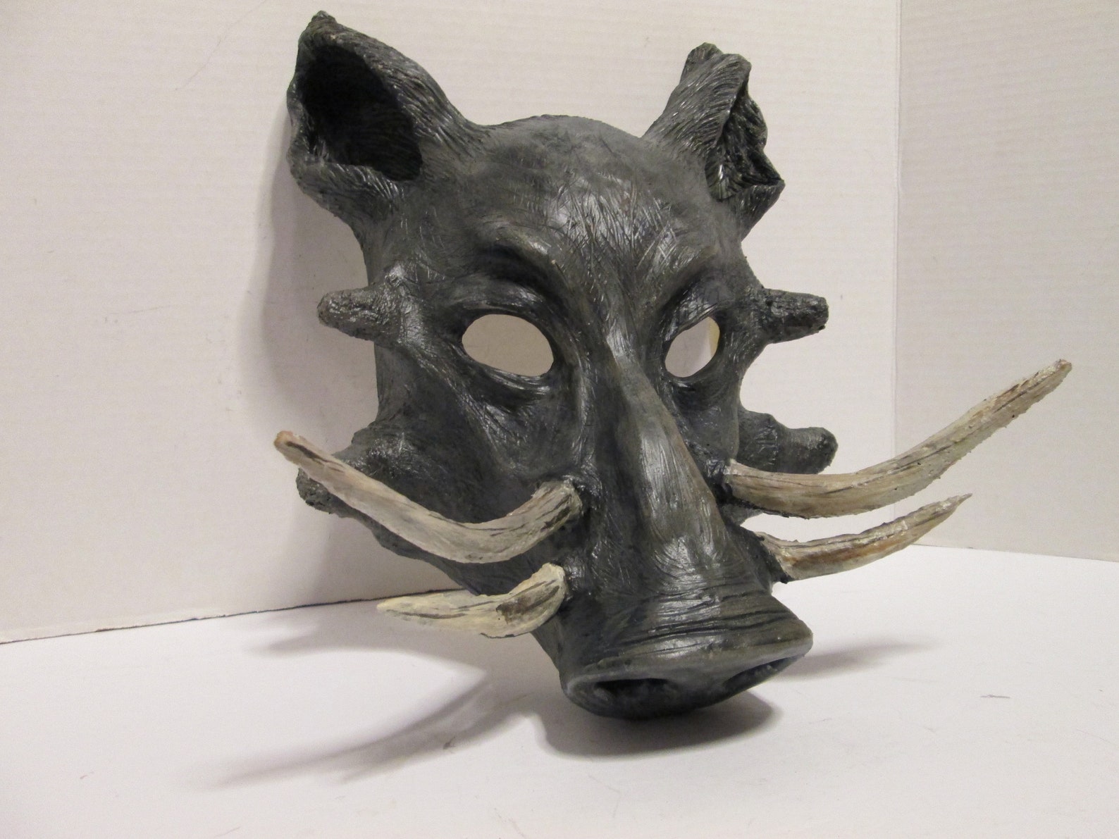 Warthog Mask Costume Mask Hand Painted Masquerade Mask | Etsy