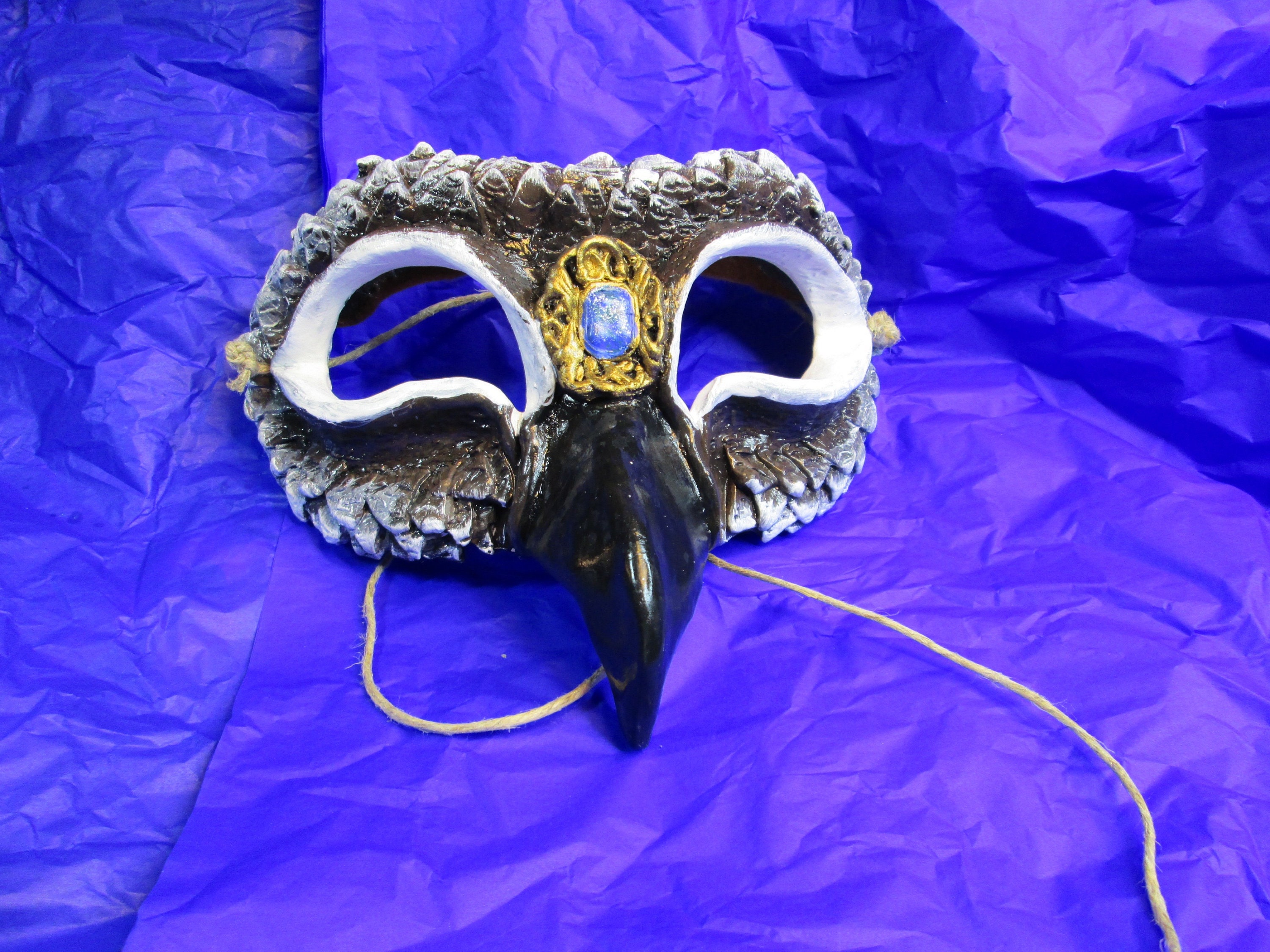 Birdman Mask Masquerade Mask Costume Mask Fantasy - Etsy Denmark