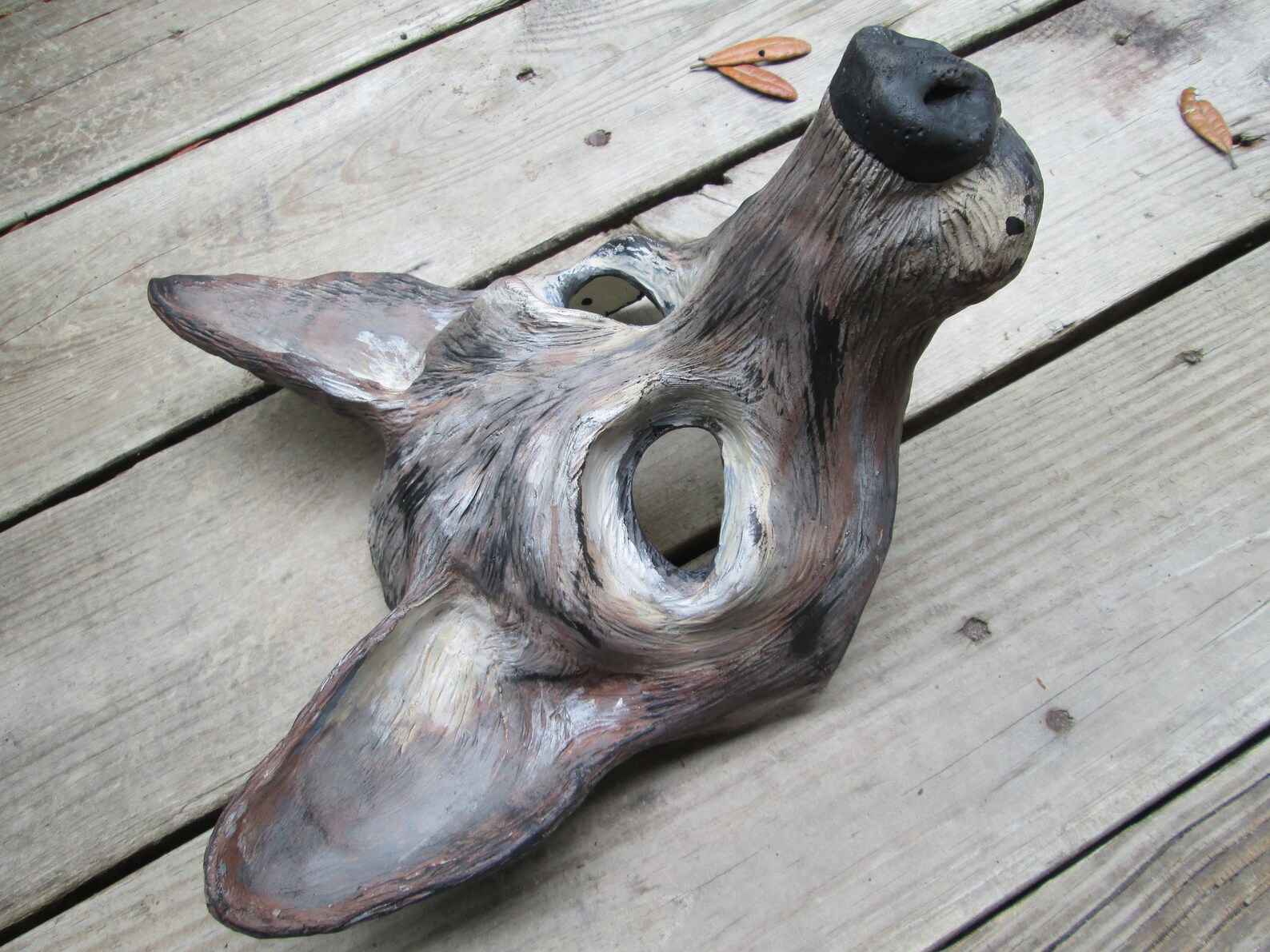 Coyote Mask Animal Costume Mask Spirit Mask Desert | Etsy