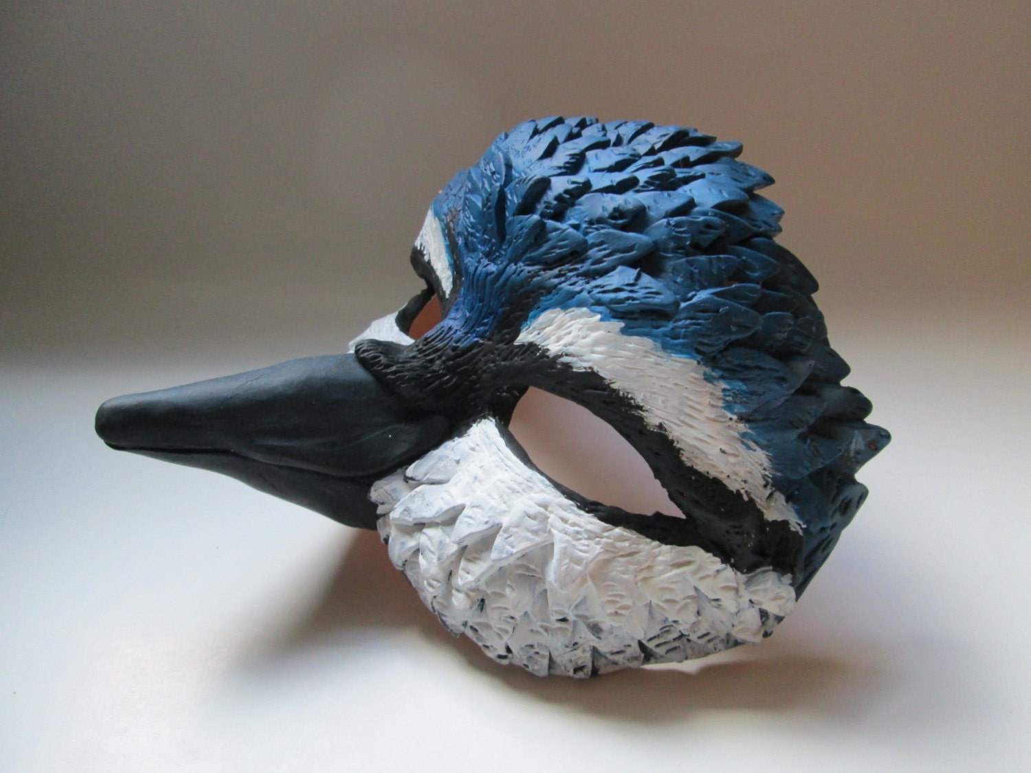 Bluejay, Mask, Blue Bird Mask, Masquerade Mask, Costume Mask, Bird ...