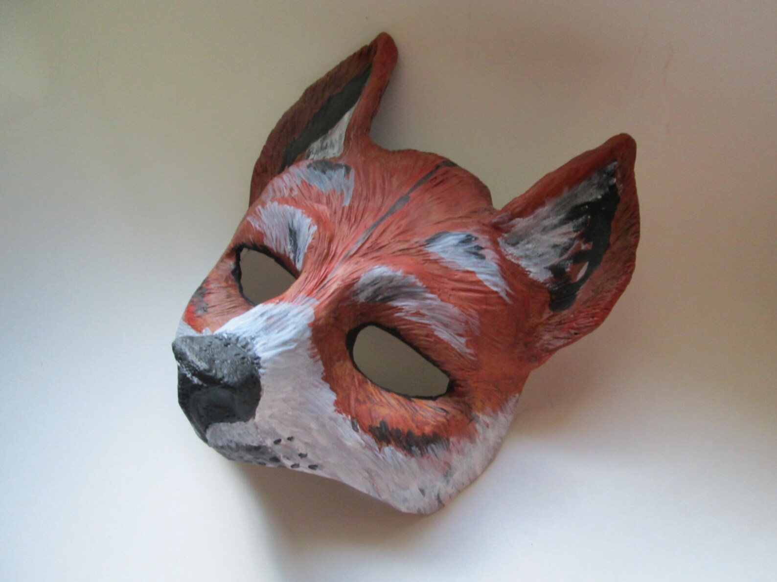 Dog Mask Animal Spirit Mask Hand Painted Dingo Australian - Etsy