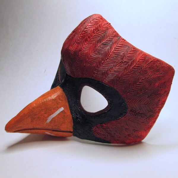 Cardinal Copia Mask - Etsy