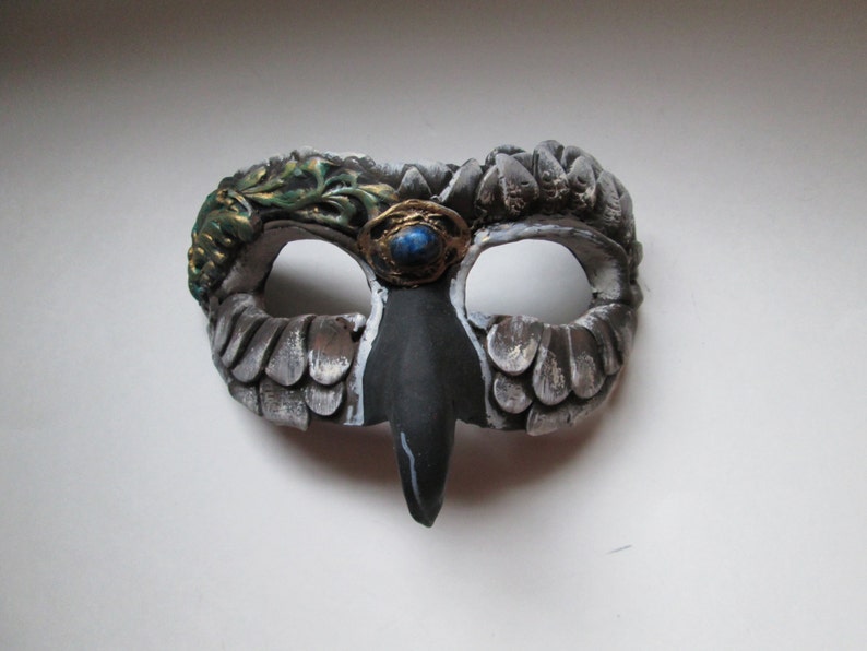 Bird man mask little hawk custom made masquerade mask | Etsy