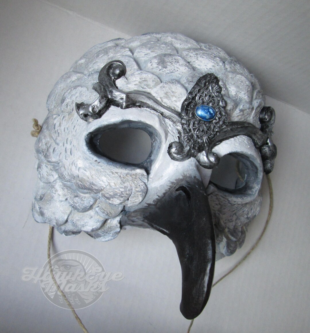 Snow Bird, Fantasy Mask, Winter, Snowbird, Custom Made, Masquerade ...