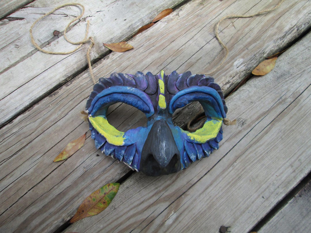 Handmade Fantasy Creature Masquerade Costume Mask - Etsy