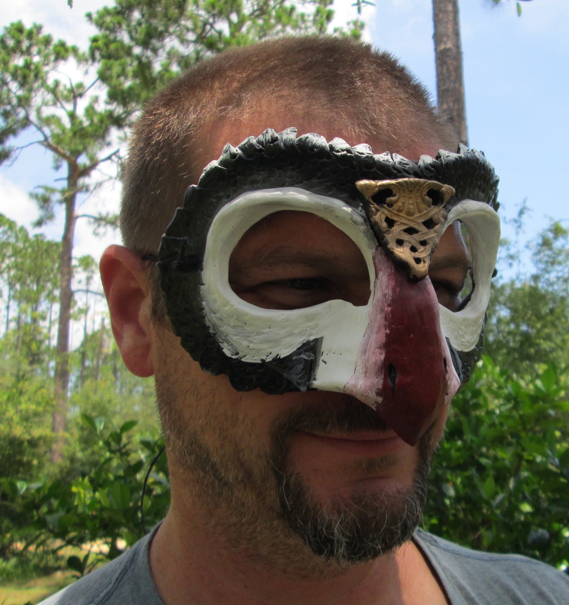 Puffin Bird Mask Custom Made Masquerade Mask Costume Mask - Etsy