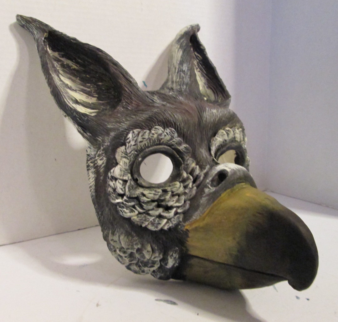 Gryphon, Costume Mask, Cosplay, Halloween, Masquerade Mask, Made to ...