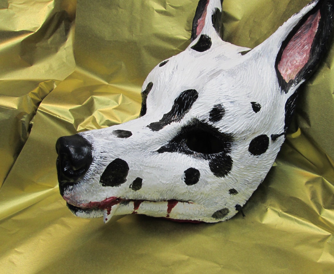 Ghost Dog Custom Masquerade Mask Cosplay Adult Mask Adult | Etsy
