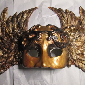 Archangel, Valkyrie, Masquerade Mask, Winged Mask, Mythological ...