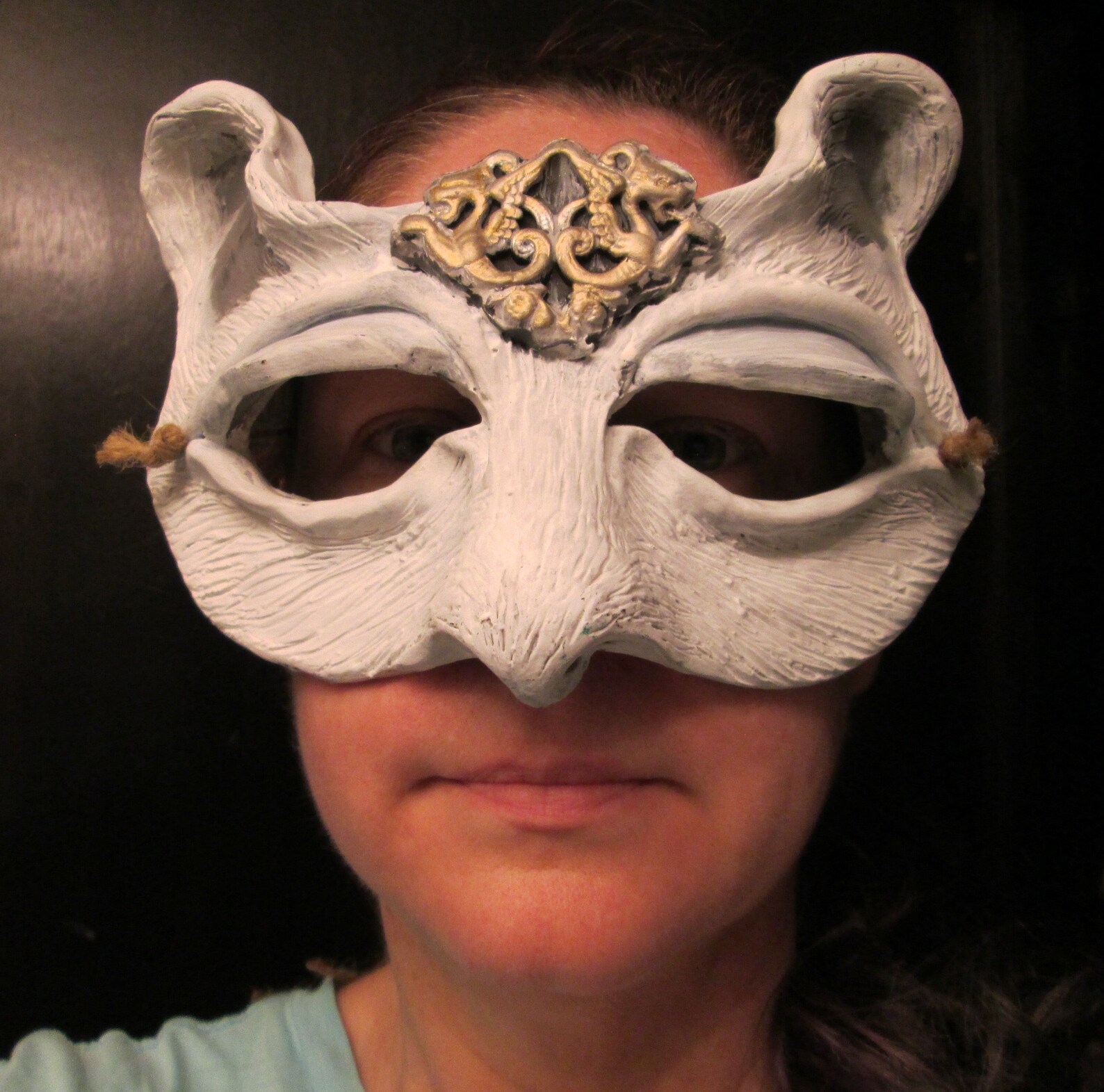 White Rabbit Mask Cute Rabbit Animal Mask Masquerade Mask - Etsy