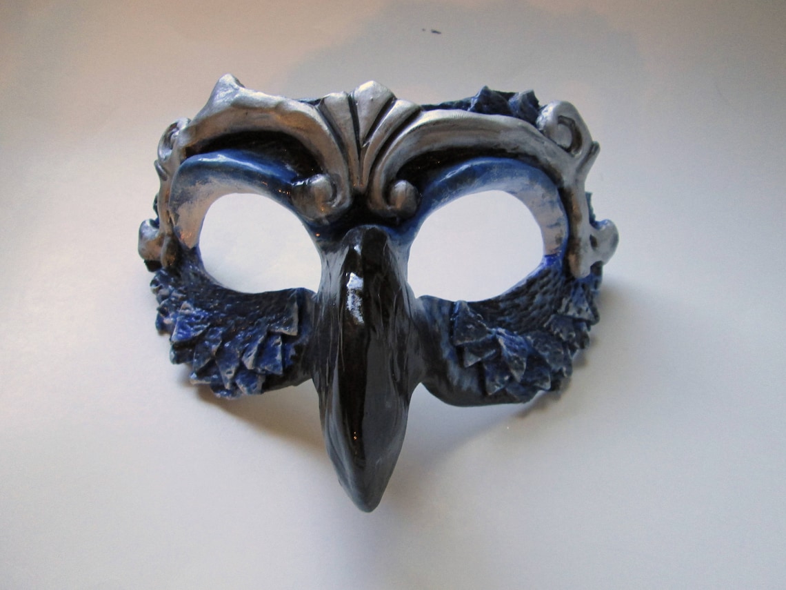 Bird Fantasy Bird Mask Falcon Masquerade Mask Costume - Etsy