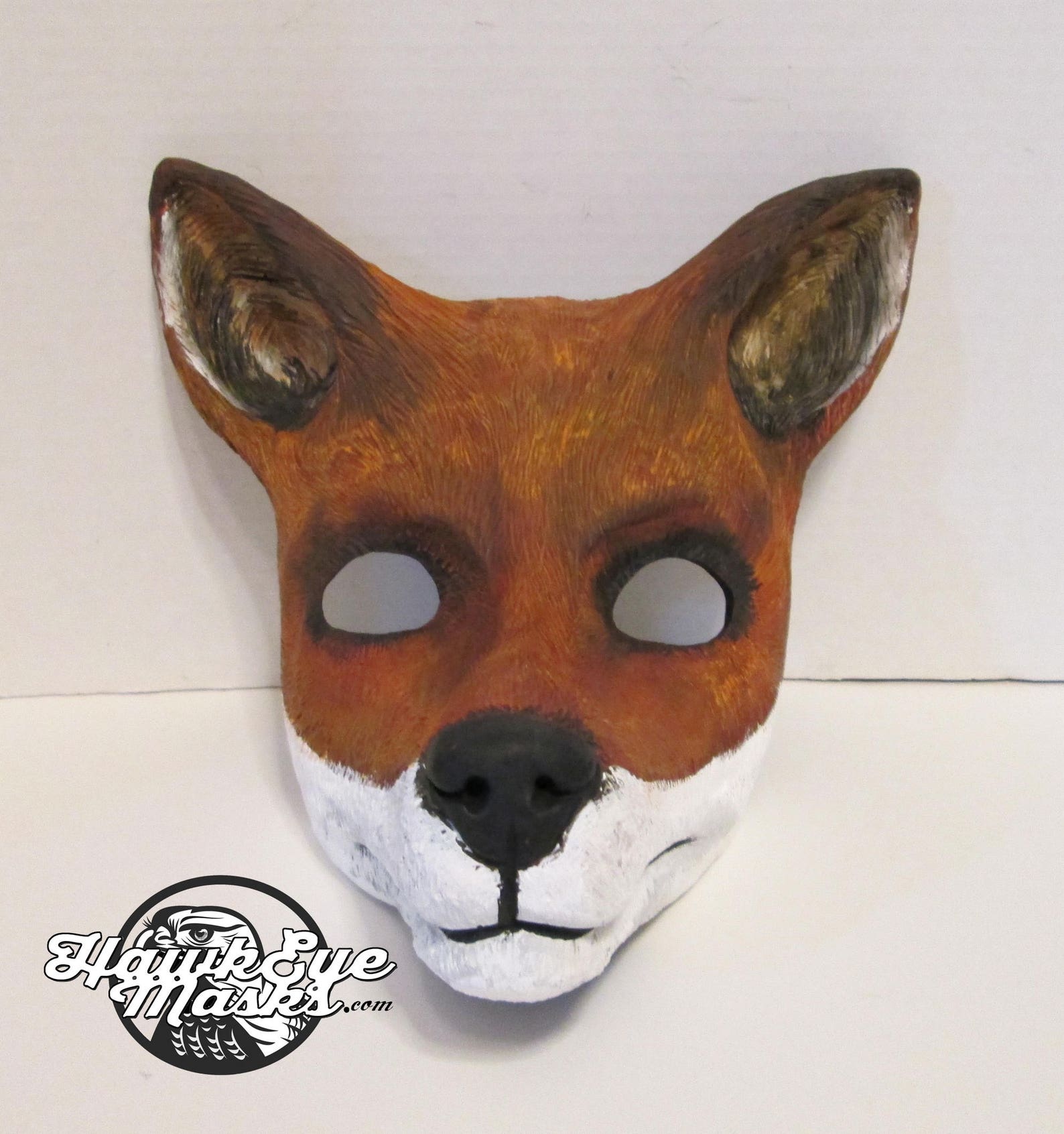 Fox Mask Fox Costume Mask Animal Mask Wildlife Cosplay - Etsy