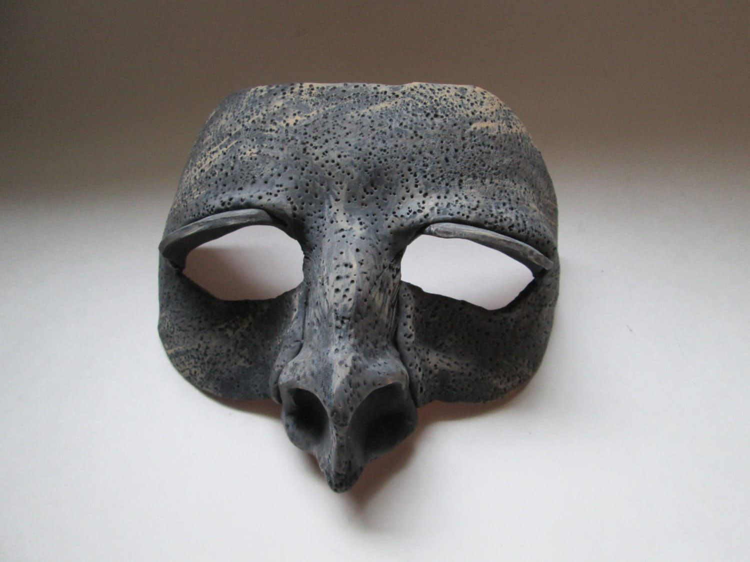 Gargoyle Mask Custom Made Ren Faire Masquerade Mask Silver - Etsy