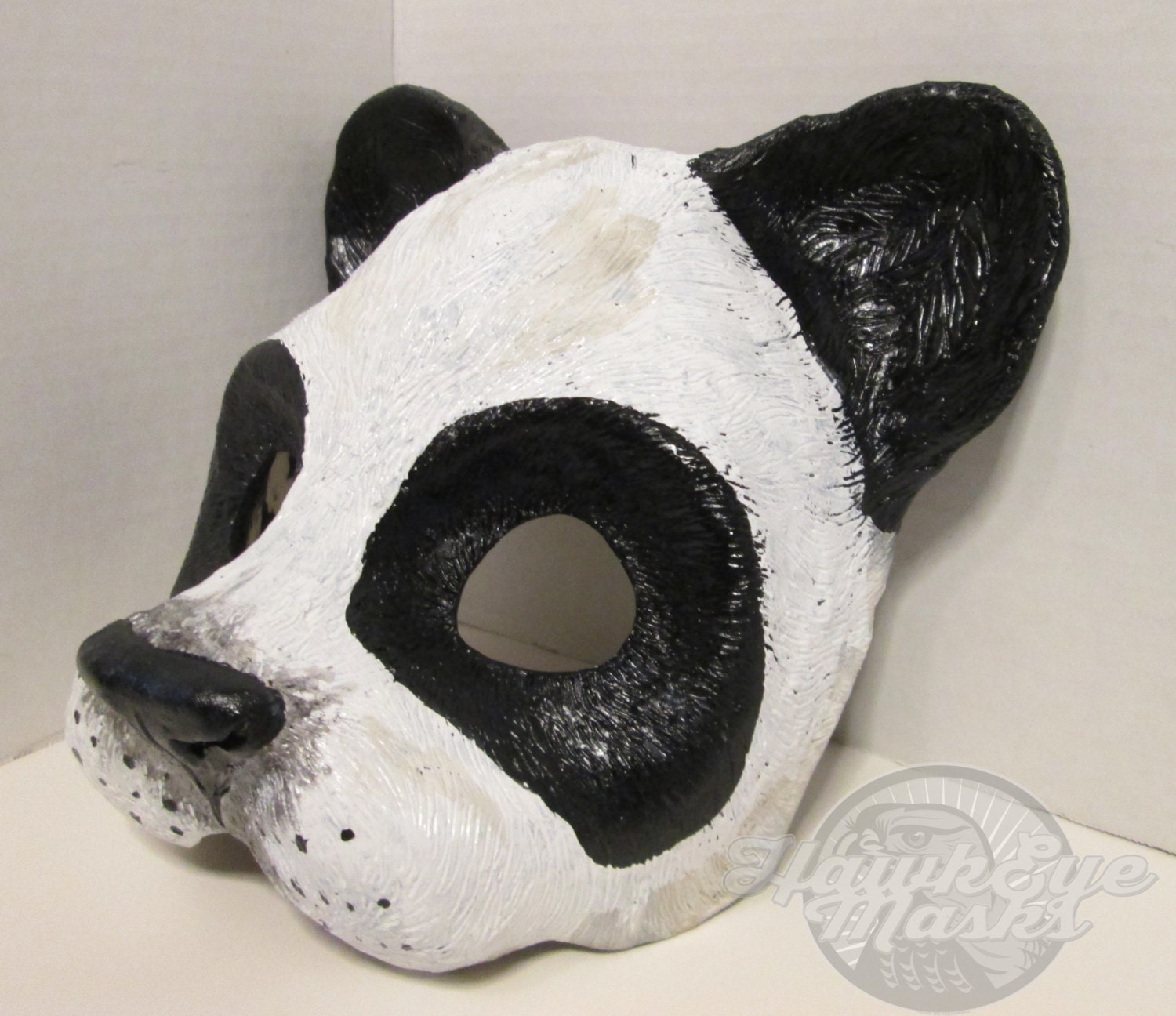 Hand Painted Panda Bear Mask, Animal Costume - Etsy