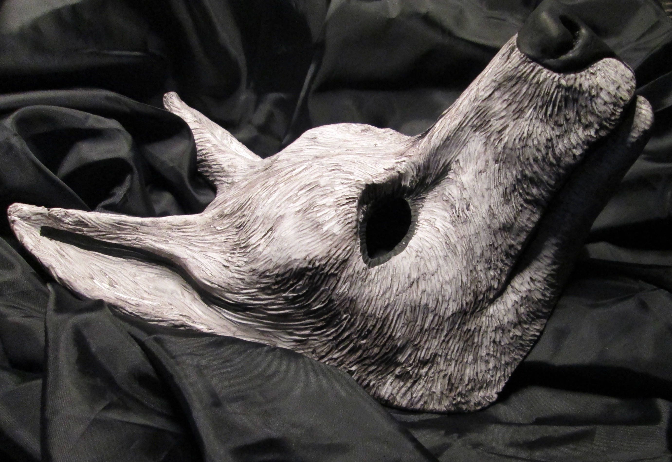 Ghost dog custom Masquerade mask cosplay adult mask Adult | Etsy