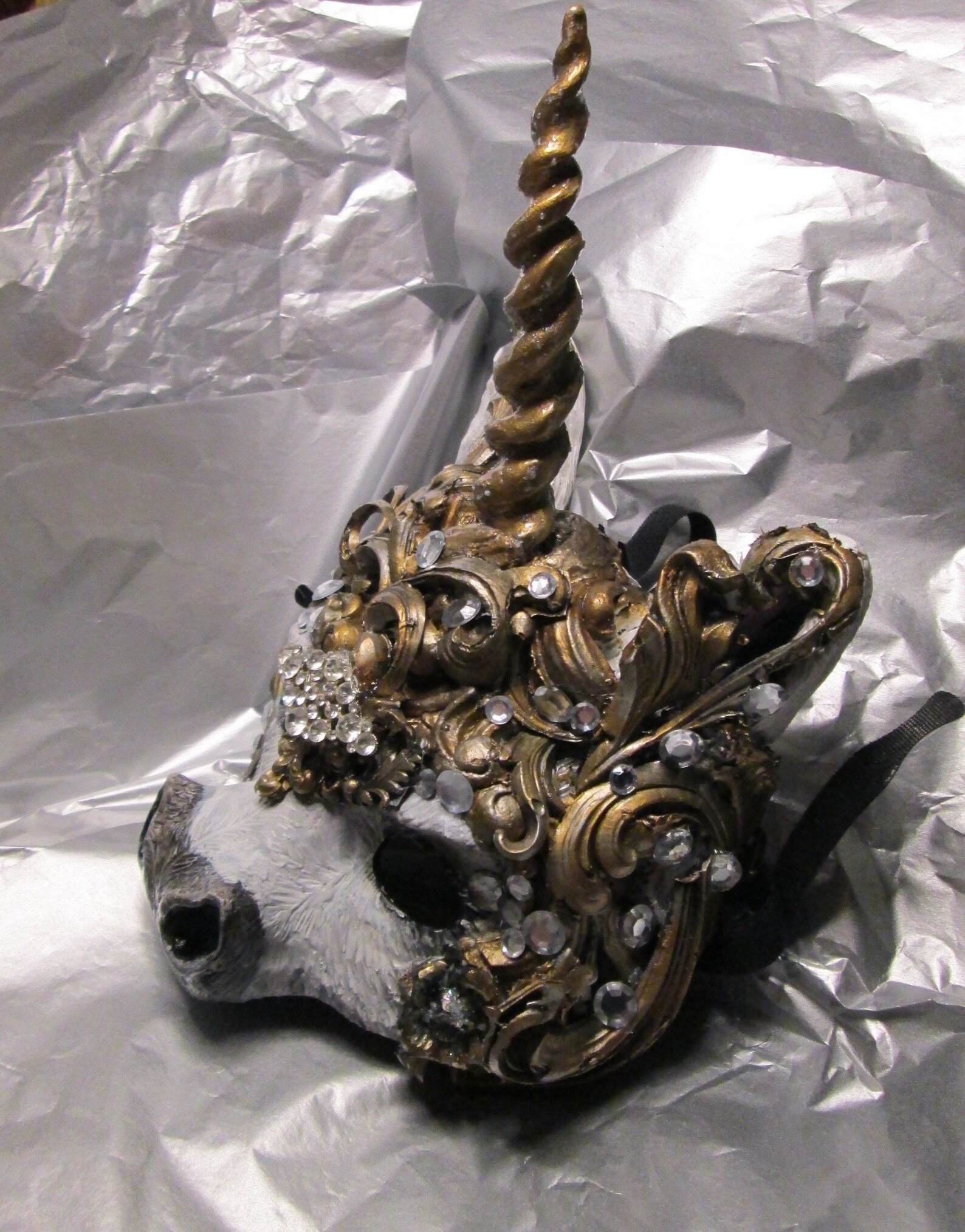 Baroque Unicorn Masquerade Ball Masked Ball Costume Mask - Etsy