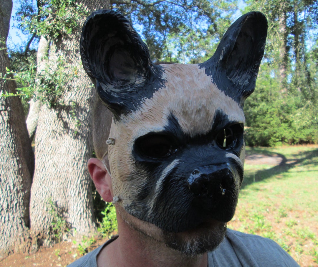 French Bulldog, Frenchie, Show Dog Costume Mask, American Gentleman ...