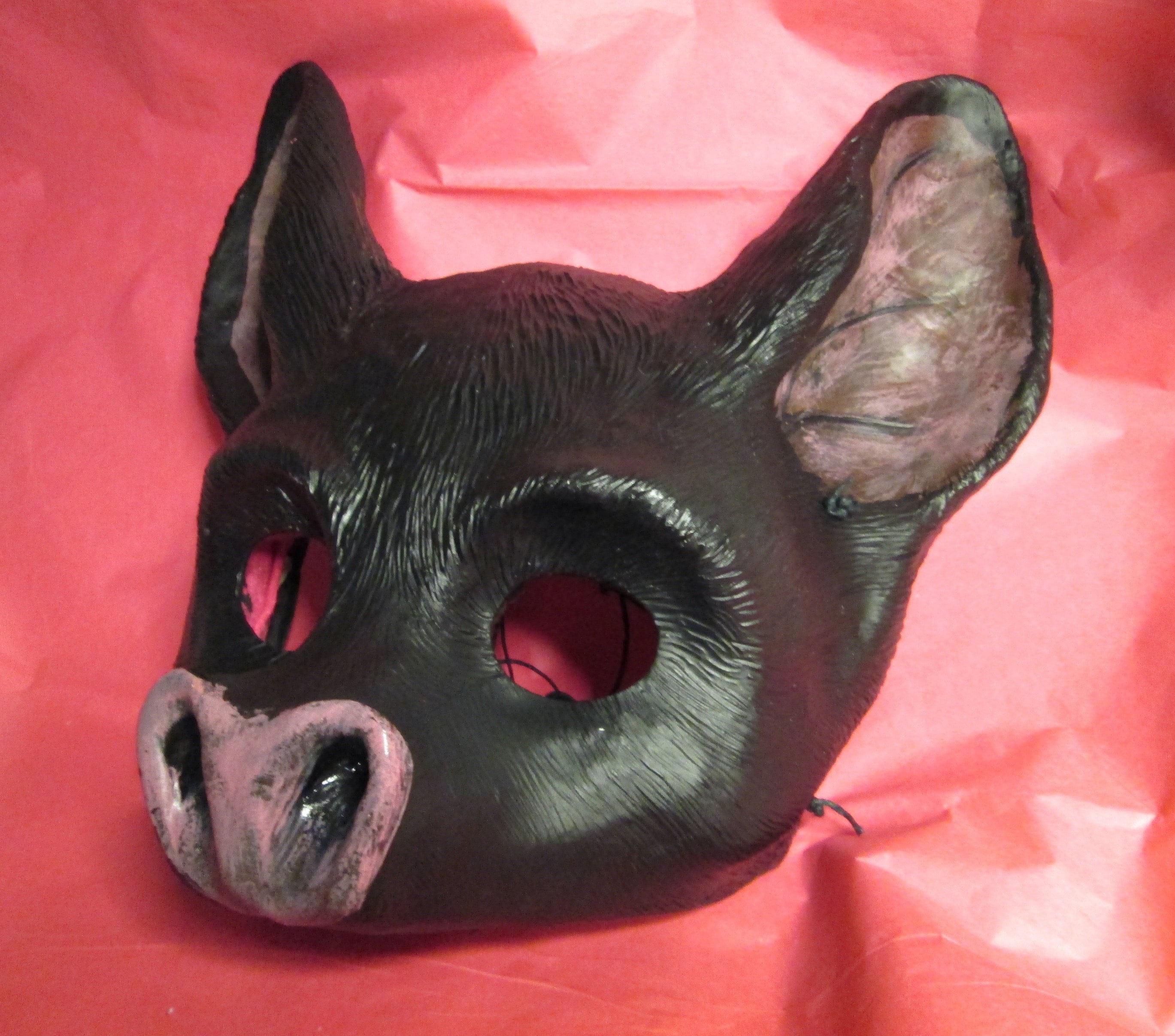 Bat Cute Bat Costume Mask Masquerade Mask Realistic Bat | Etsy