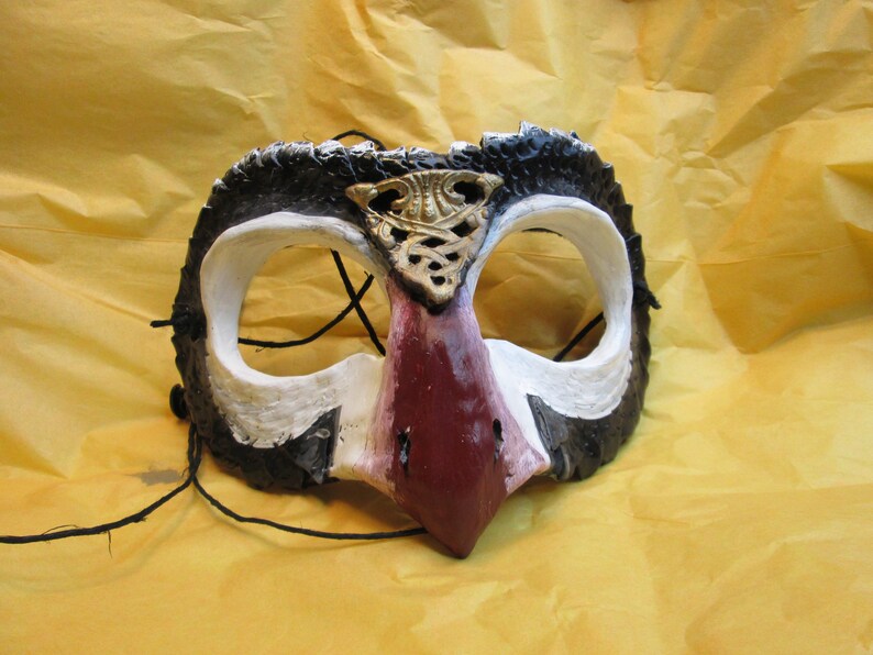 Puffin Bird Mask Custom Made Masquerade Mask Costume Mask - Etsy