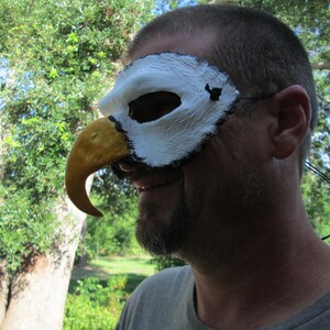 Eagle, Bald Eagle Mask, Masquerade Mask, Eagle Costume Mask, Fantasy ...