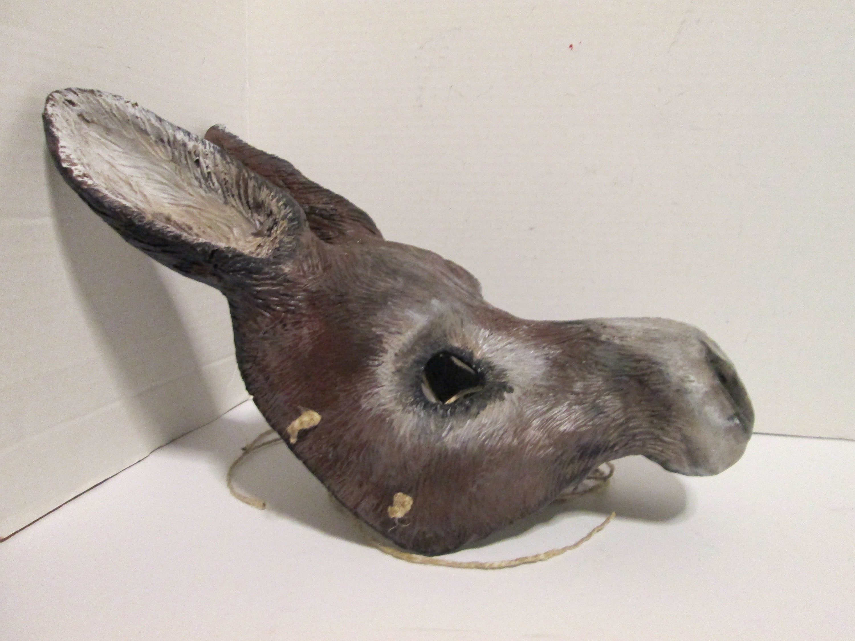 Donkey Costume Mask Animal Mask Made to Order Handmade | Etsy