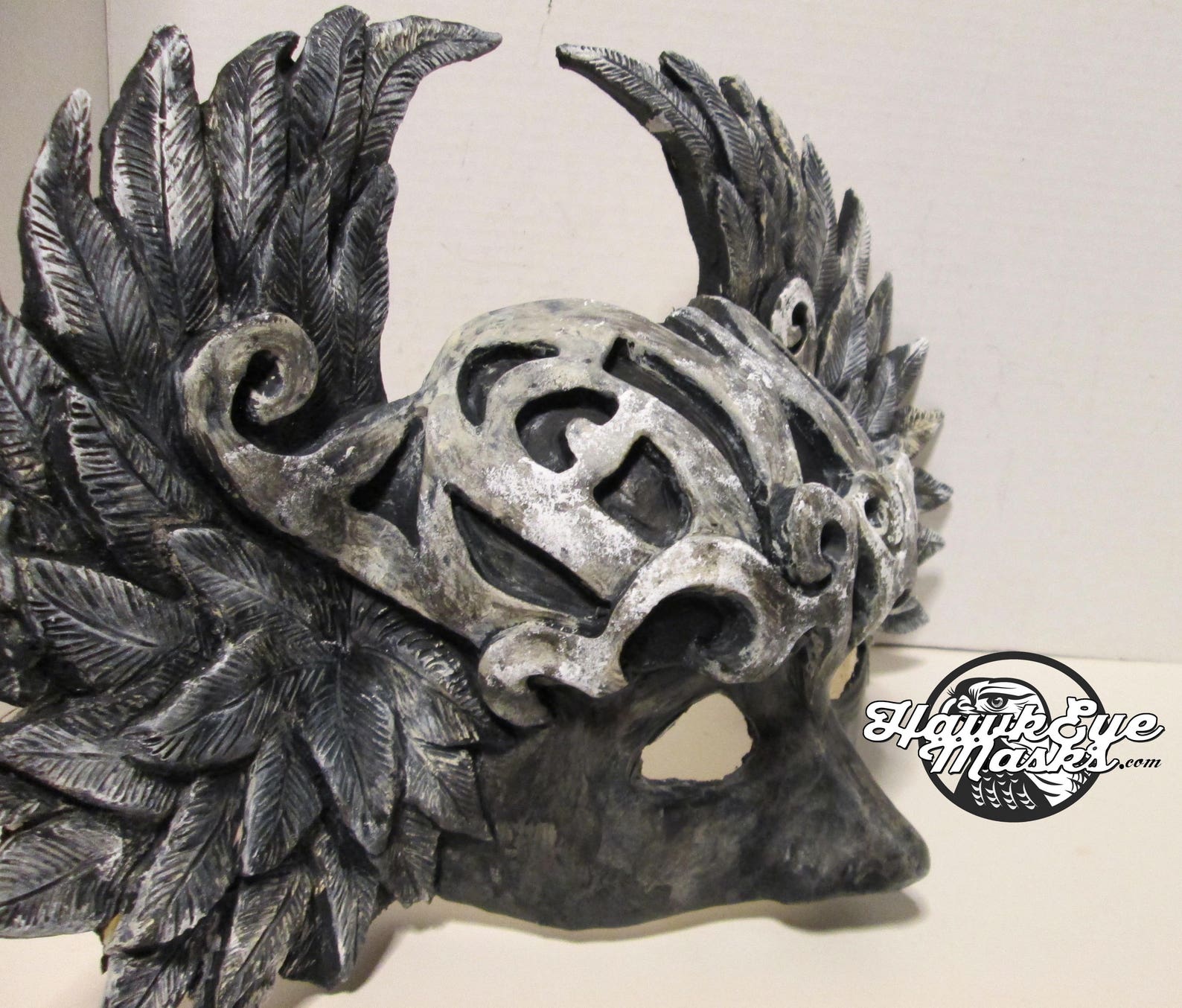 Warrior Mask Masquerade Costume Mask Winged Mask | Etsy