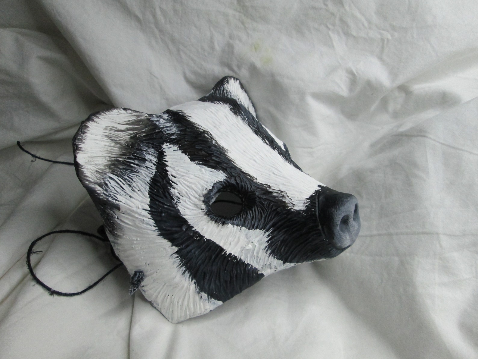 Badger Costume Mask Badger Mask Wild Animal Costume Mask - Etsy