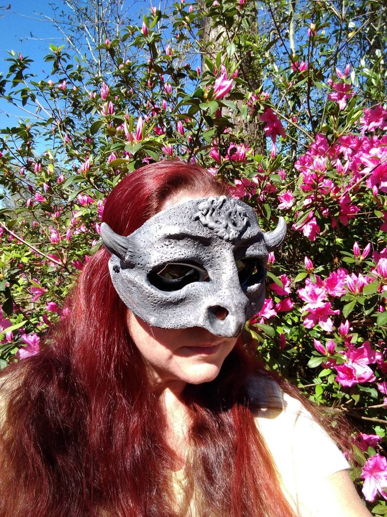 Gargoyle Mask Masquerade Mask Medieval Costume Custom Made | Etsy