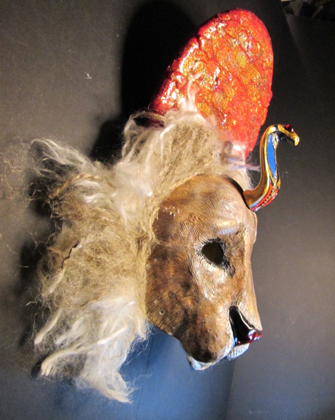 Sekhmet Costume Mask Egyptian God Leo Lion Mask Big Cat - Etsy Australia