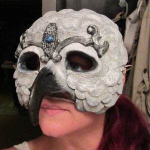 Snow Bird, Fantasy Mask, Winter, Snowbird, Custom Made, Masquerade ...