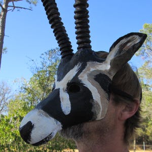 Wildlife Costume Mask, Gazelle Mask, Zootopia, Oryx Costume Mask ...