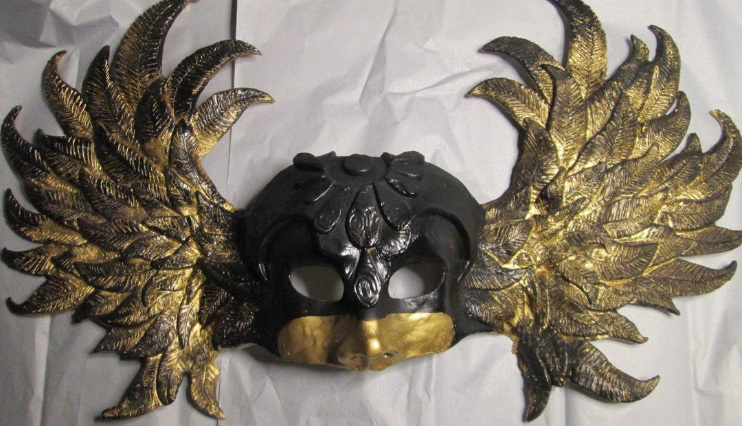 Valkyrie Costume Mask, Warrior Mask, Masquerade Mask, Mythological ...