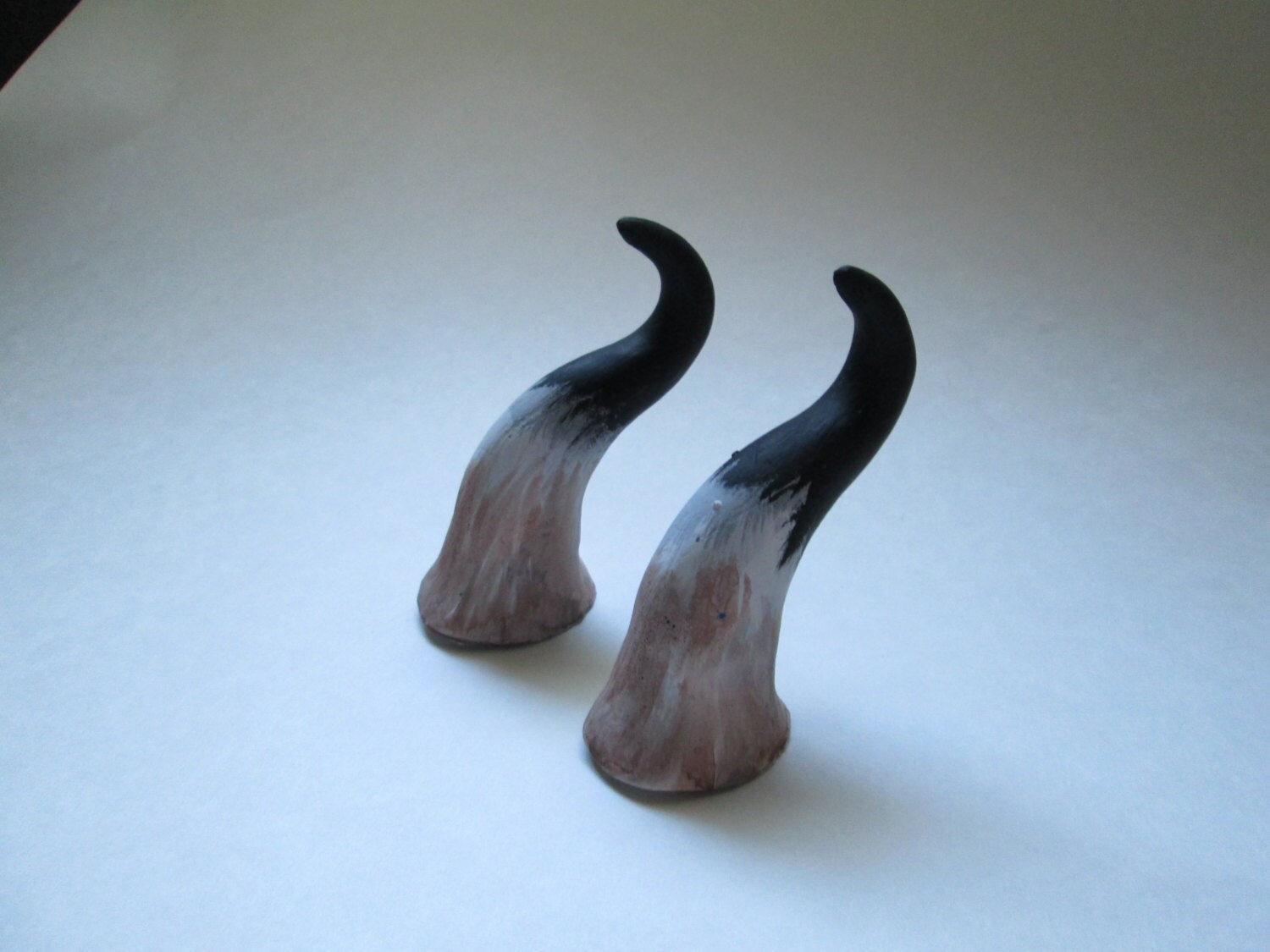 Small Costume Horns Handmade Lightweight Resin Pan Satyr | Etsy