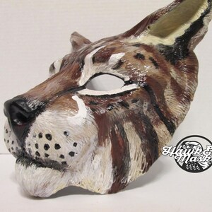 Wildcat Mask, Lynx, Neko, Custom Made, Animal Mask, Masquerade Mask ...