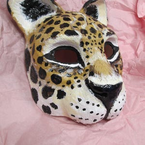 Jaguar, Cat Costume Mask, Masquerade Mask, Neko, Jungle Cat, Wildlife ...