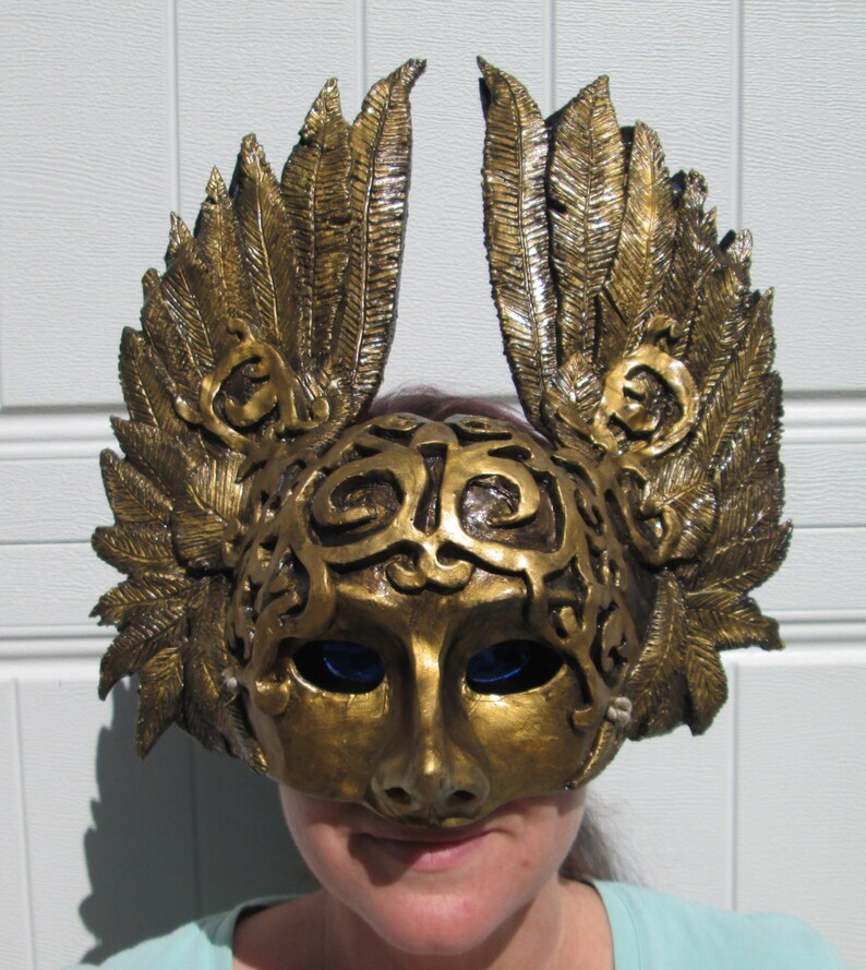 Archangel Valhalla Valkyrie Masquerade Mask Winged Mask - Etsy