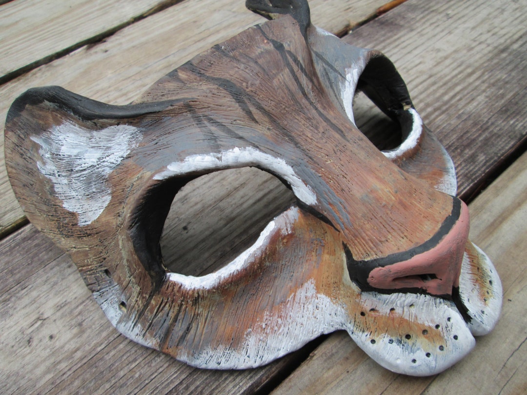 Handmade Resin Wildcat Mask: Jungle Cat Costume - Etsy
