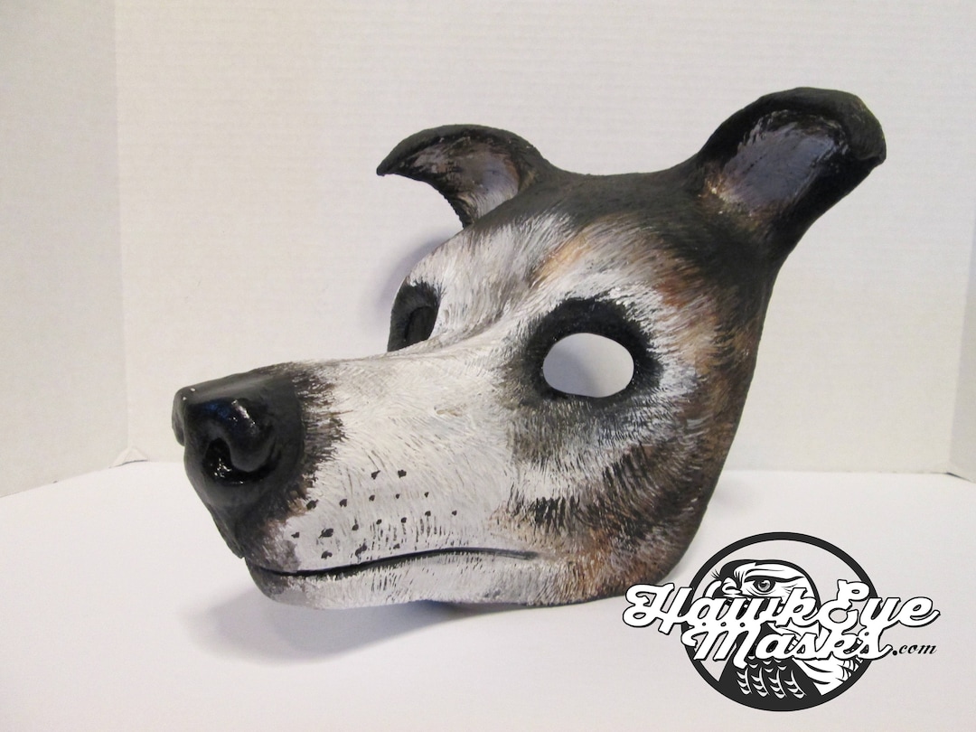 Greyhound, Dog Costume Mask, Sculpture, Animal Art, Cute Dog Mask ...