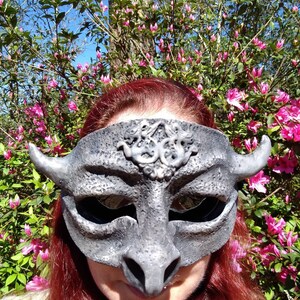 Gargoyle Mask, Masquerade Mask, Medieval Costume, Custom Made, Stone ...