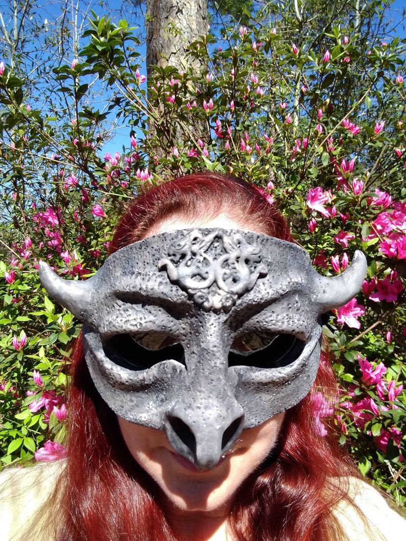 Gargoyle Mask Masquerade Mask Medieval Costume Custom Made | Etsy