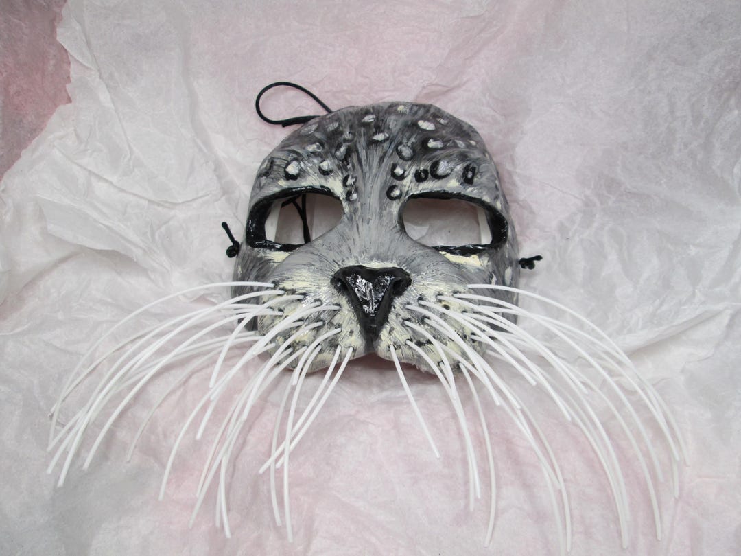 Hand Painted and Handmade Seal Mask: Selkie Costume, Masquerade Mask - Etsy
