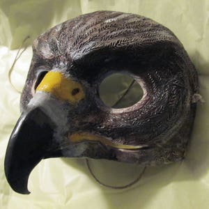 Hawk mask Red tailed hawk mask bird masquerade mask | Etsy