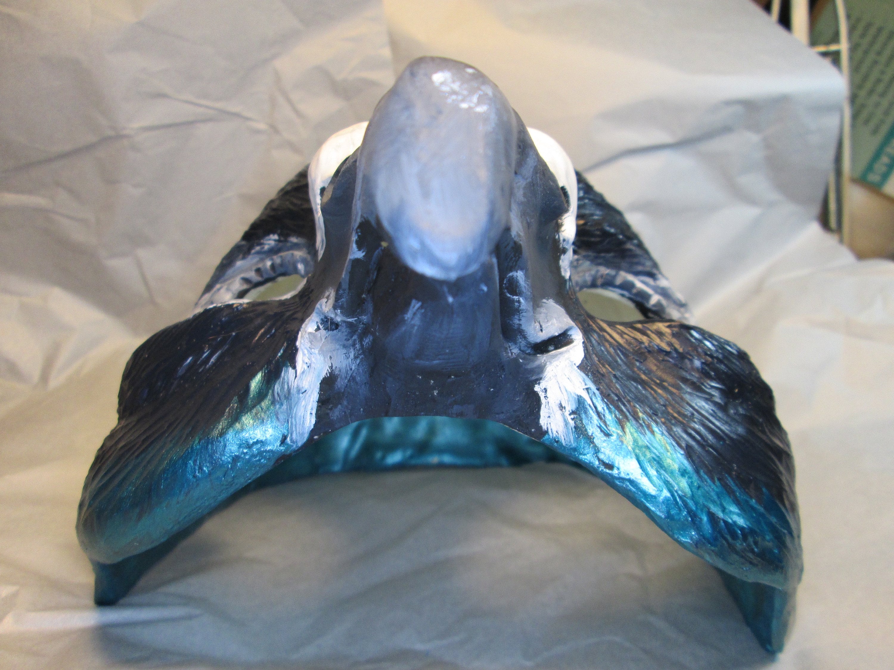 Pigeon Mask Masquerade Mask Bird Mask Hand Painted Mask | Etsy