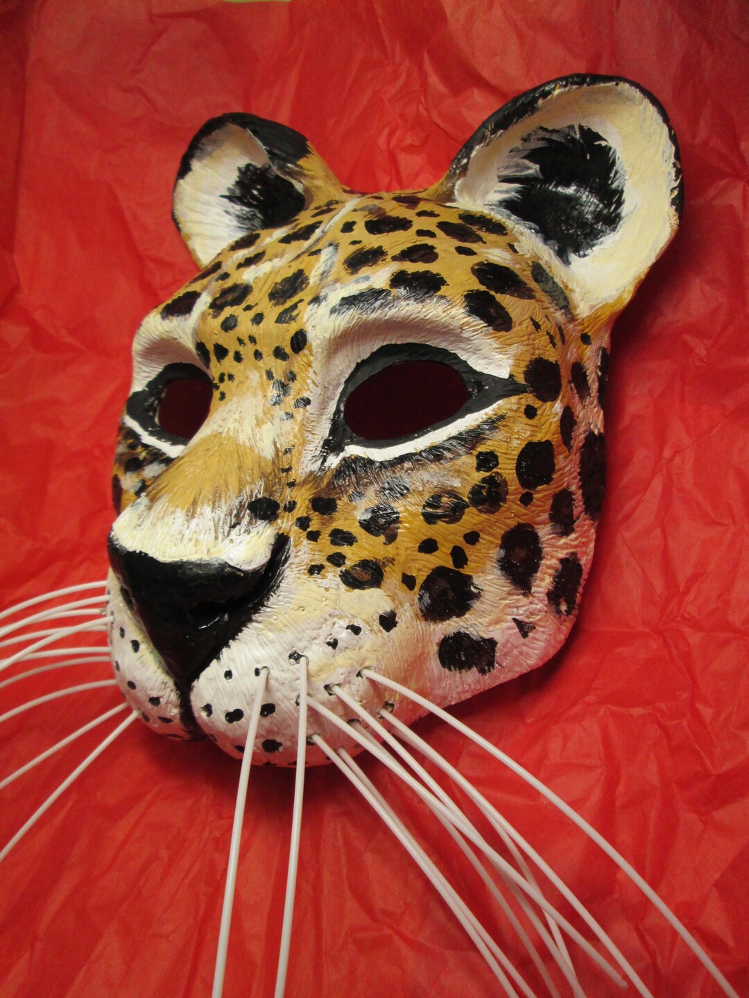 Jaguar, Jaguar Mask, Hand Painted, Ready to Ship, Jacksonville Jaguars ...