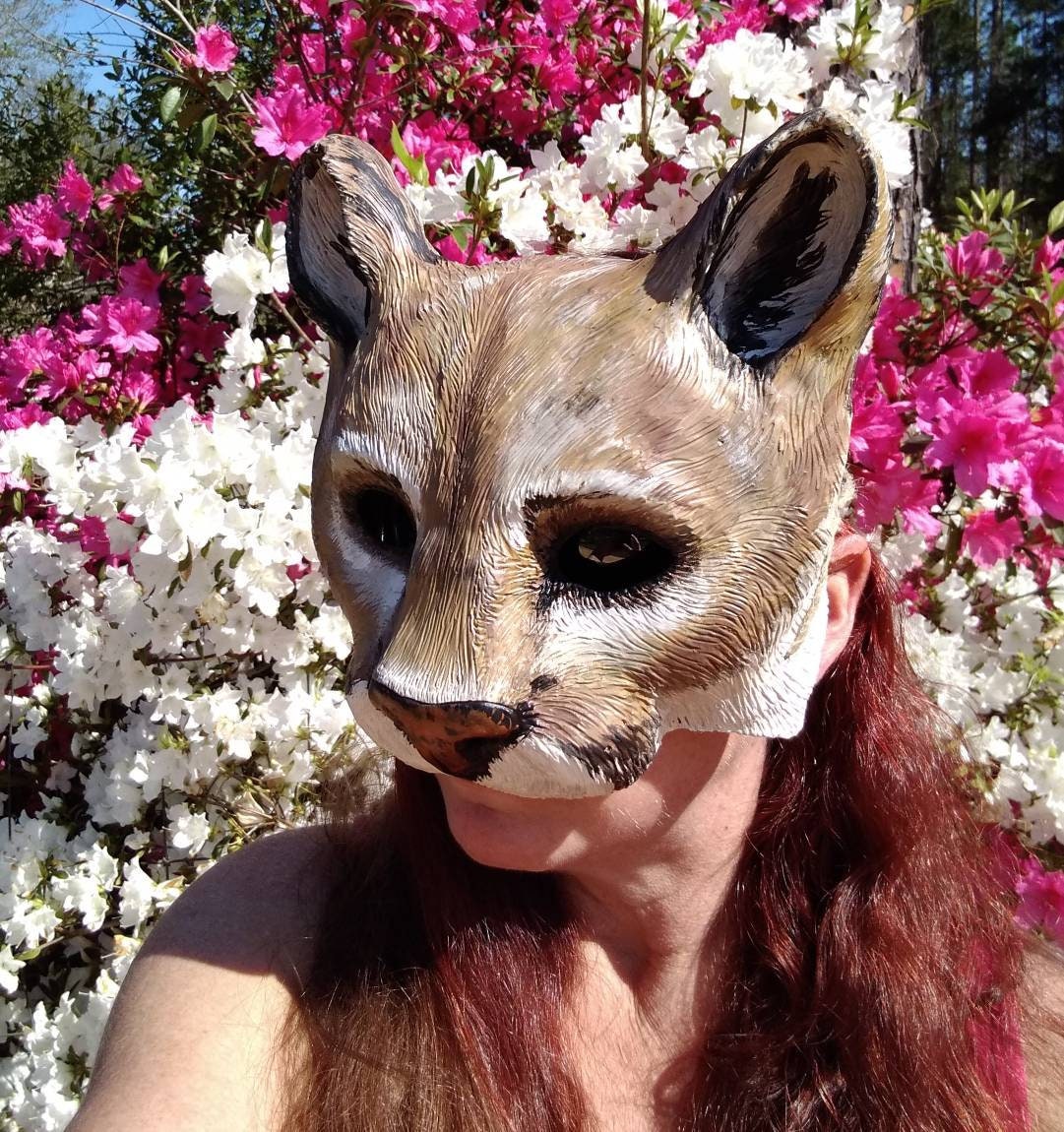 Mountain Lion Florida Panther Mask Cougar Wild Animal | Etsy