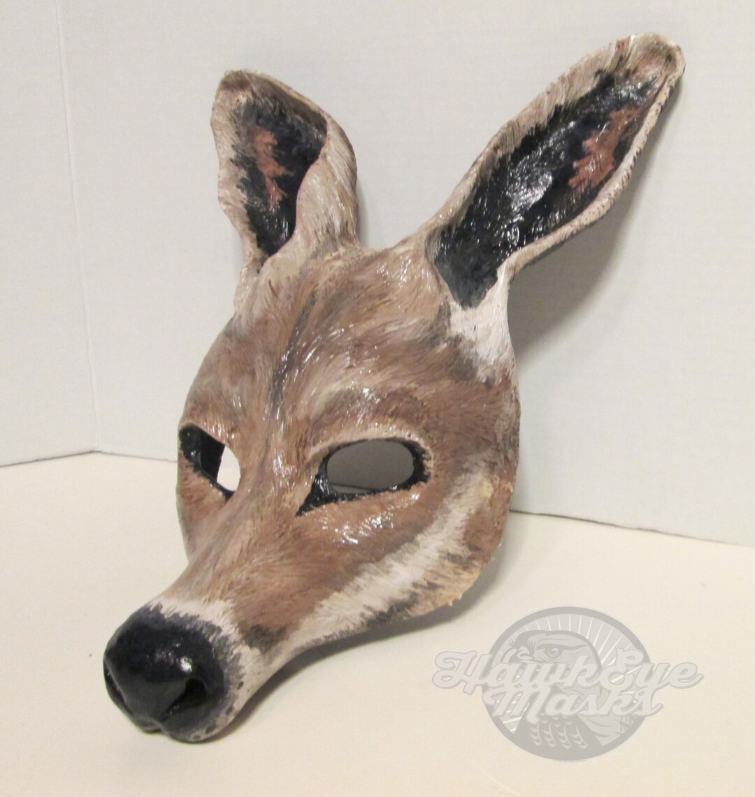 Wallaby, Kangaroo, Joey, Costume Mask, Masquerade Mask, Animal Totem ...