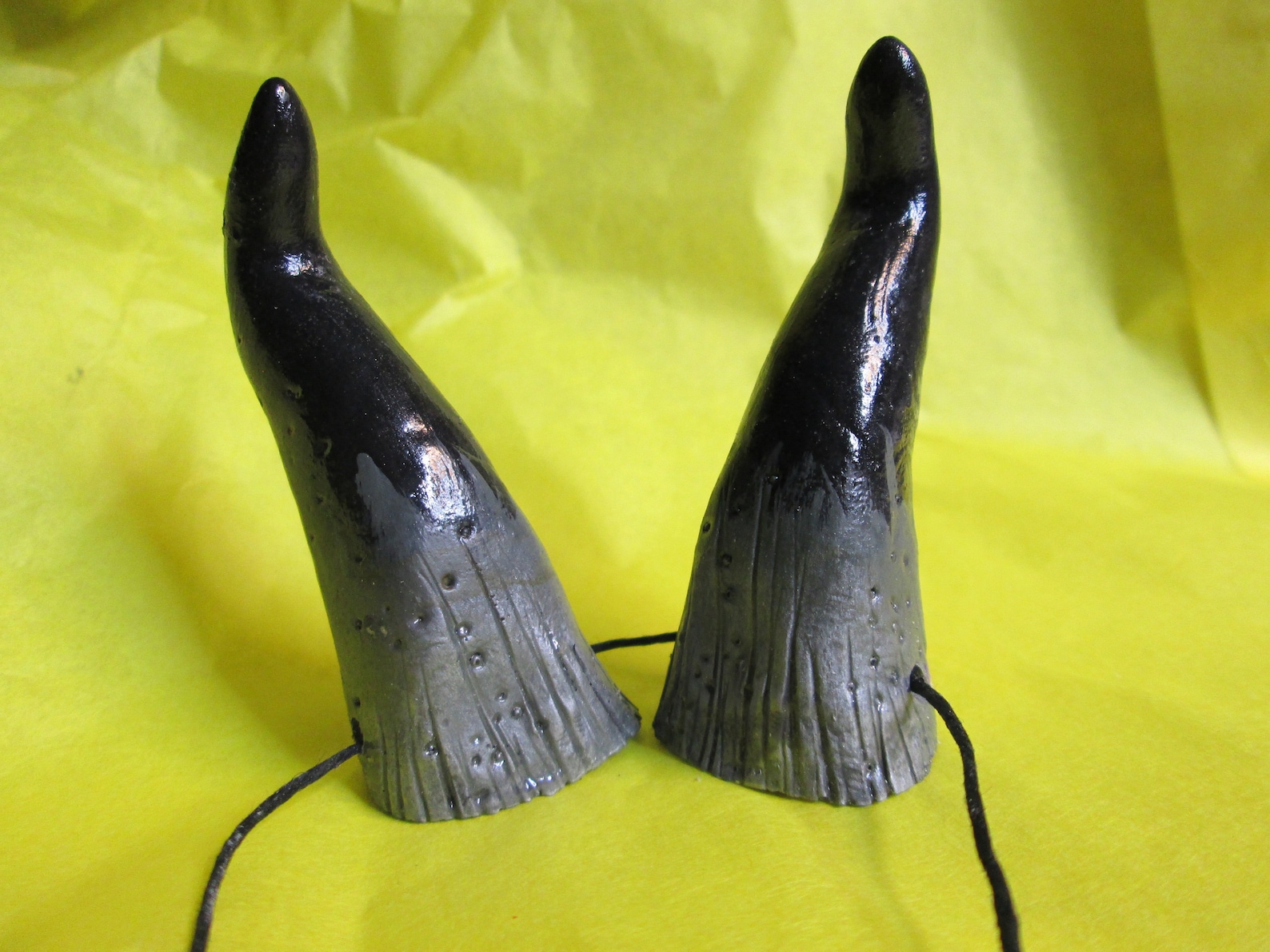 Teeny Tiny Costume Horns Handmade Lightweight Resin Small - Etsy