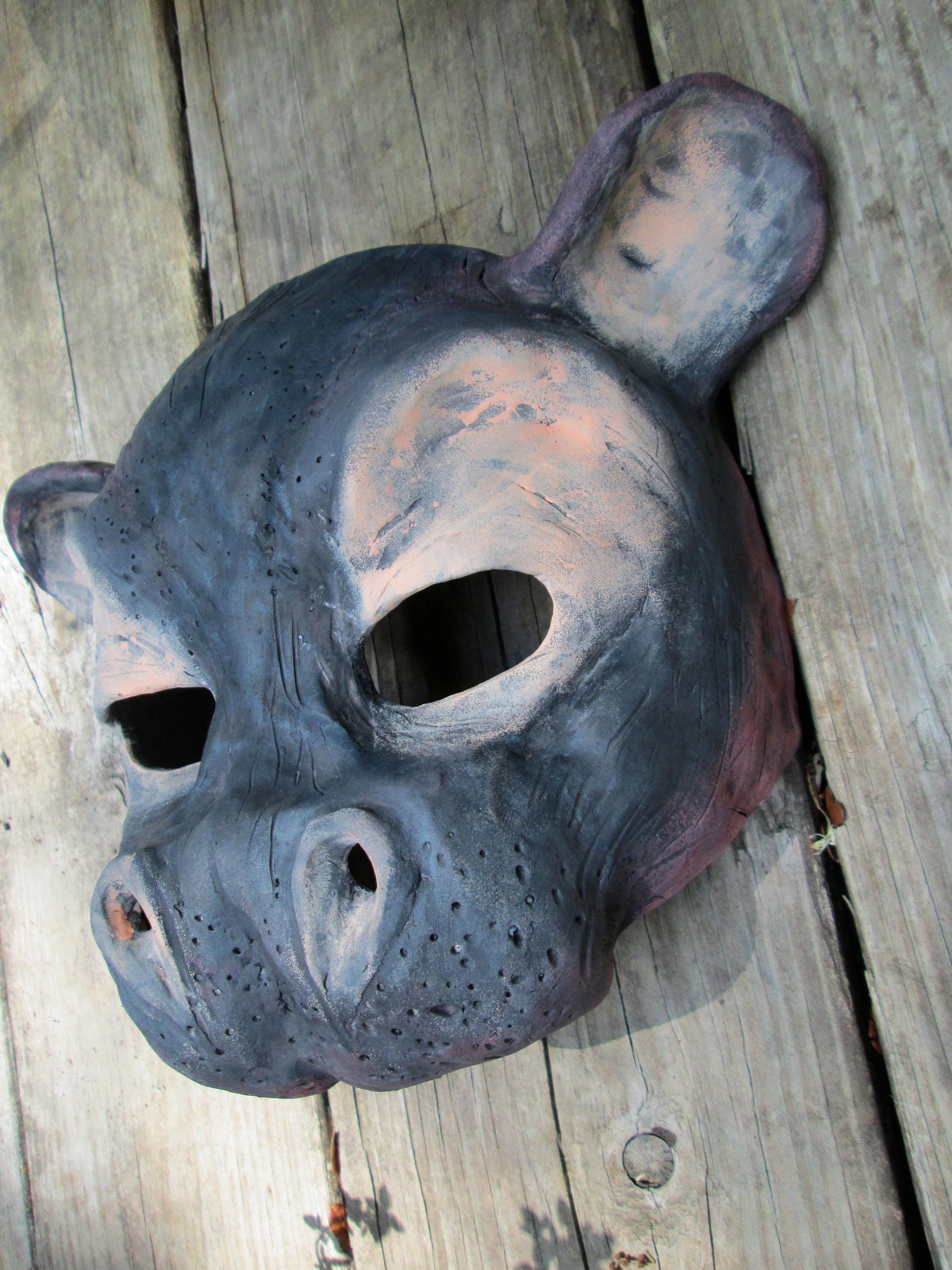 Hippo Mask Hippopotomus Animal Mask Madagascar Adult - Etsy UK